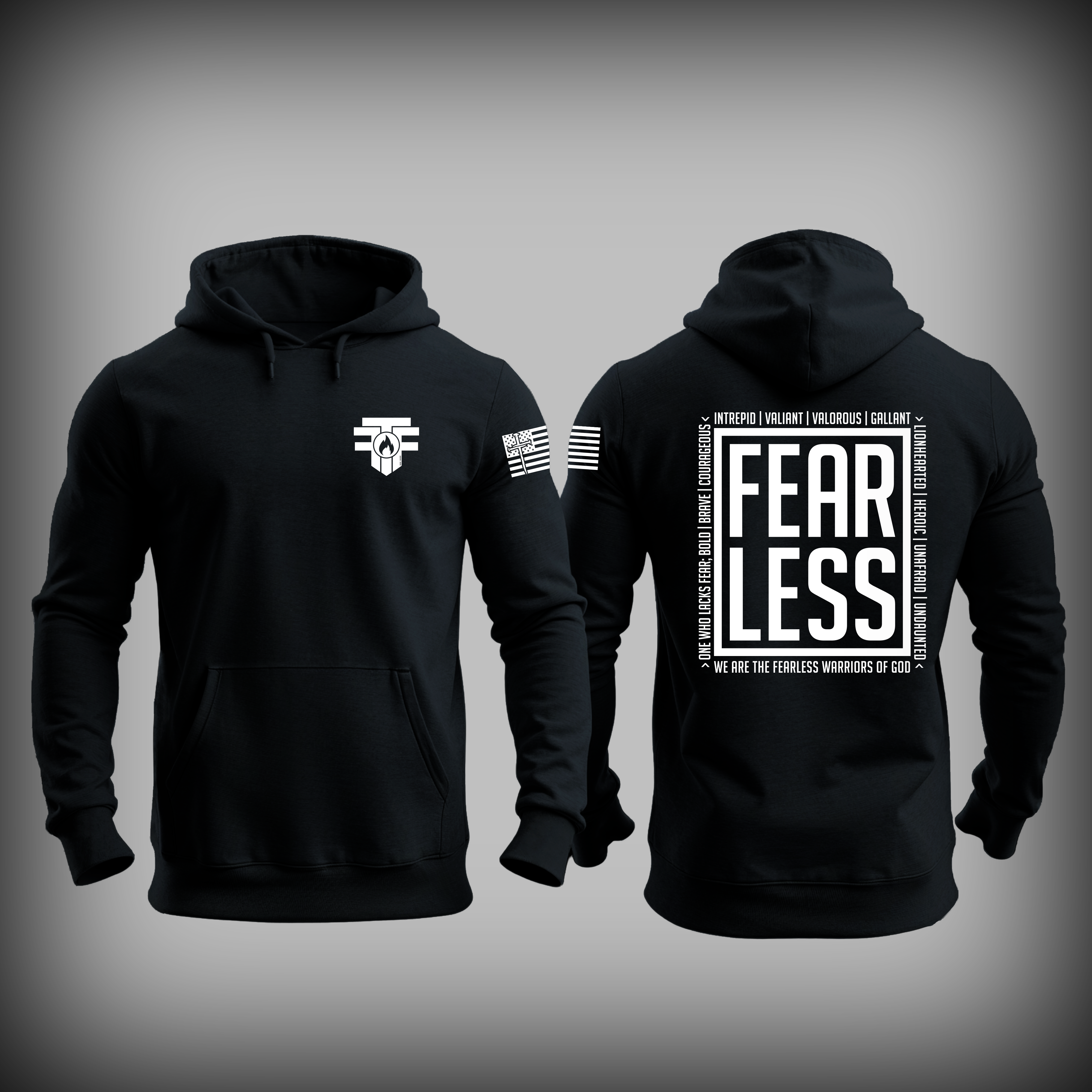 Fearless [Hoodie] – Forged Through Fire